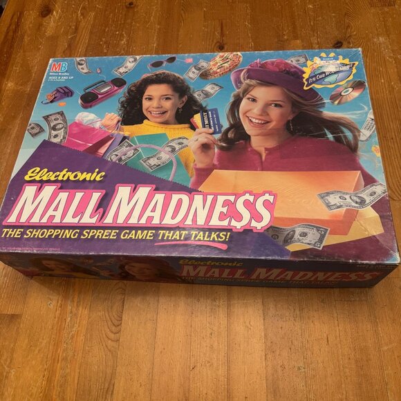 Milton Bradley | Toys | Milton Bradley Electronic Mall Madness 989 ...